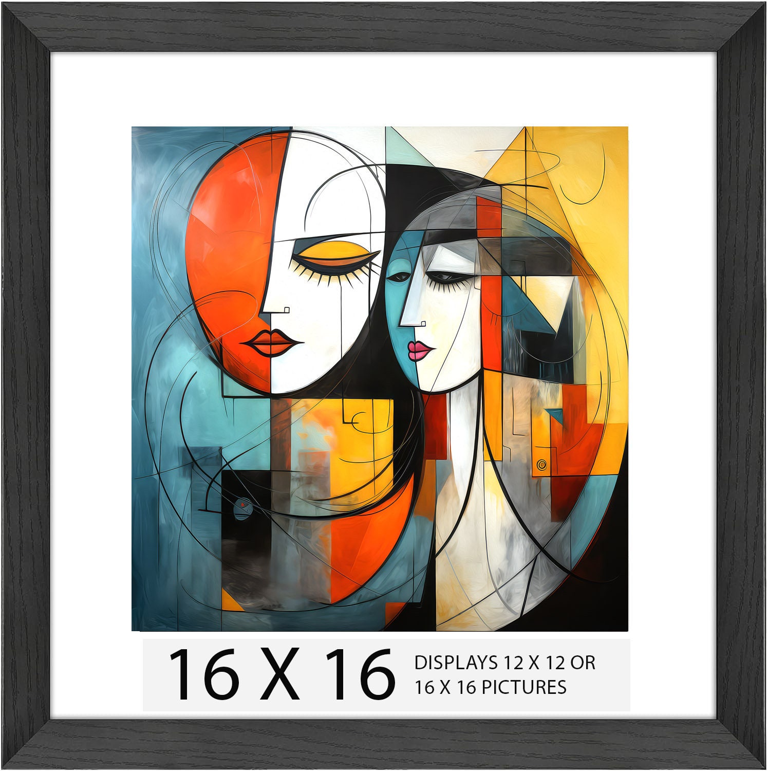 Modern Abstract Female Line Art, Love Wall Art, Female Figure Art ...
