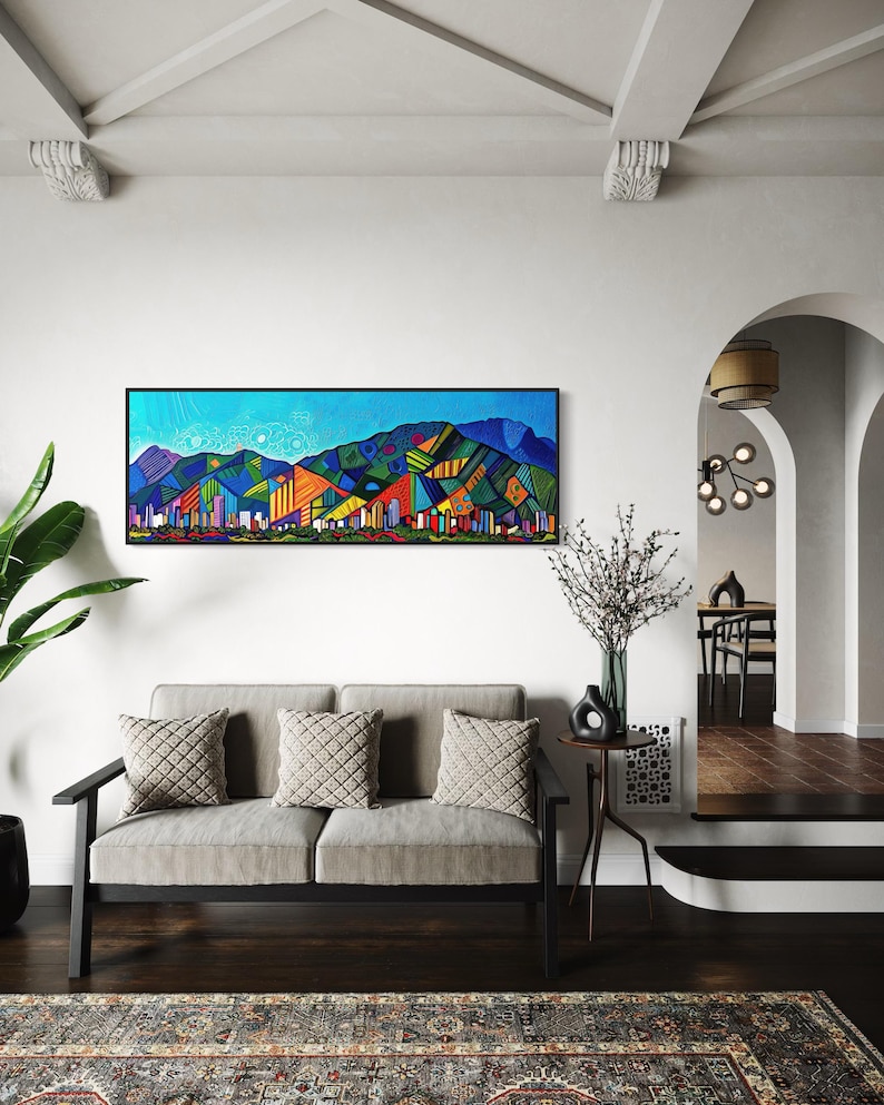 Avila Geometric Inspired by Brito, Avila Canvas Prints Wall Art, Avila ...