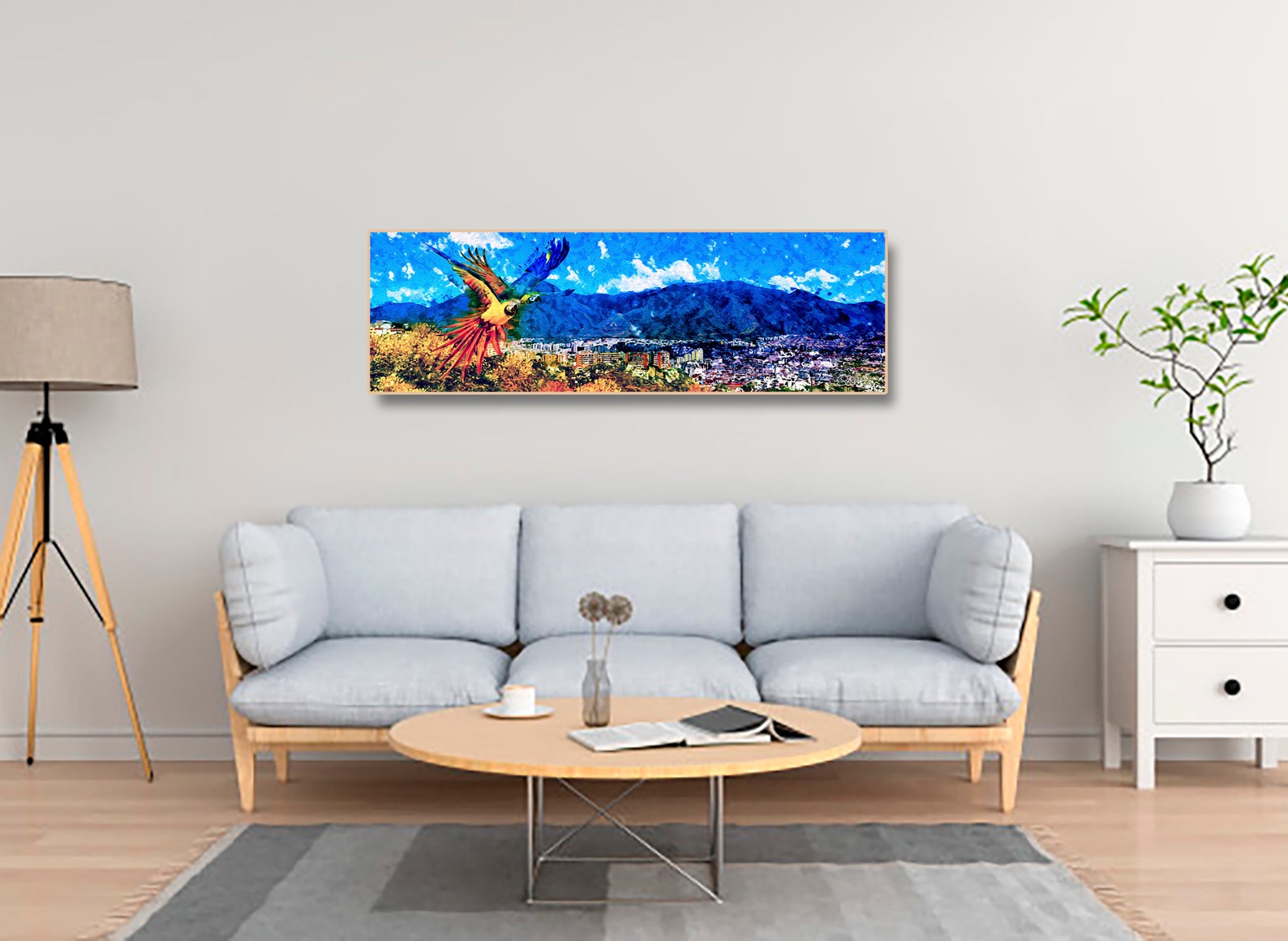 Avila Watercolor,avila Caracas Venezuela Canvas Prints Wall Art, Cerro ...