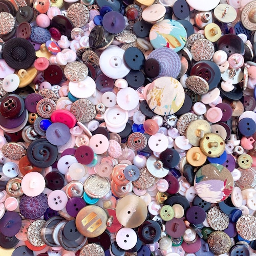 Lot of Vintage to Now Buttons - Etsy