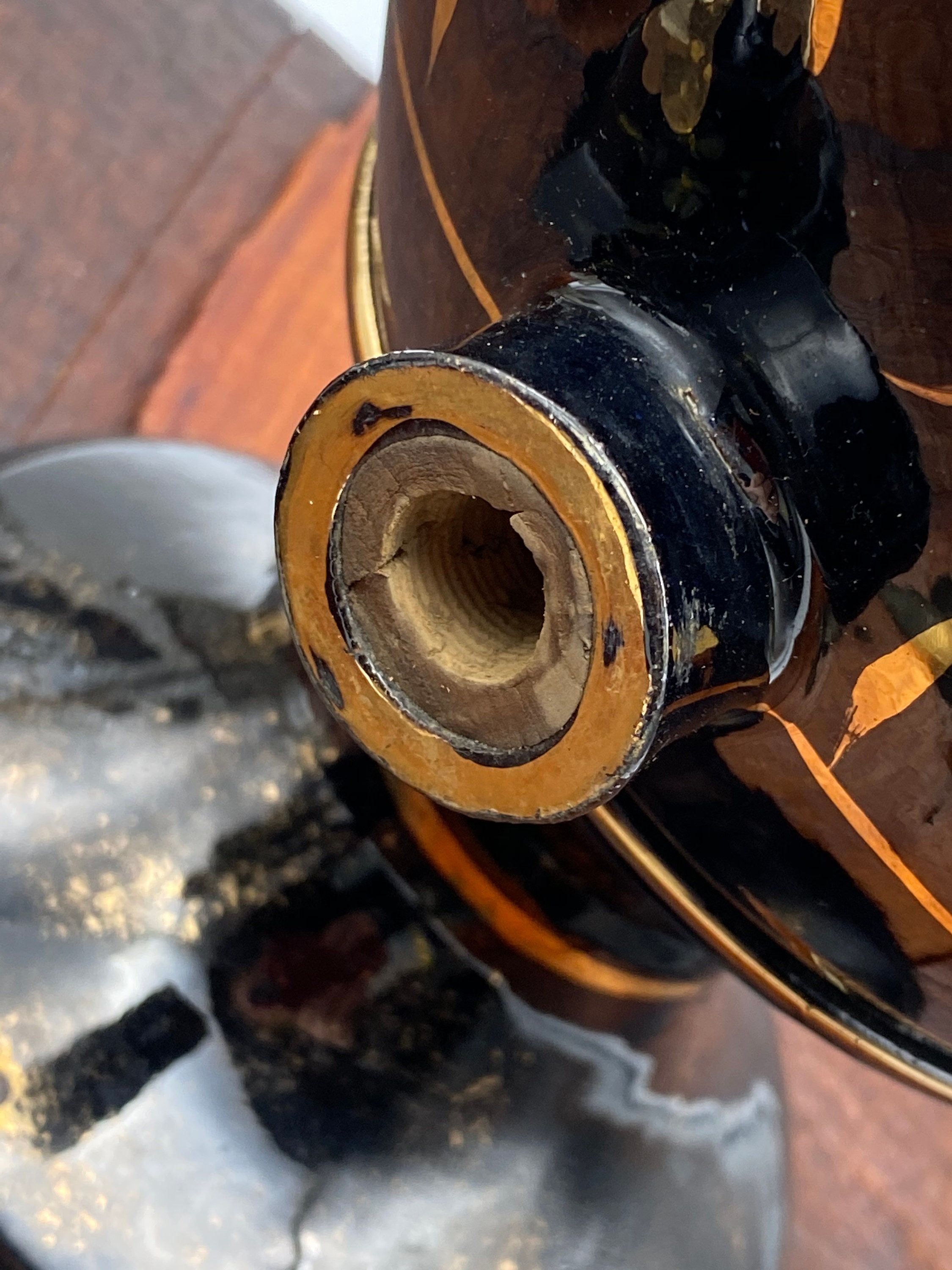 19th Century Victorian Jackfield Ceramic & Gilded Tea Urn Rare C1860 - Etsy