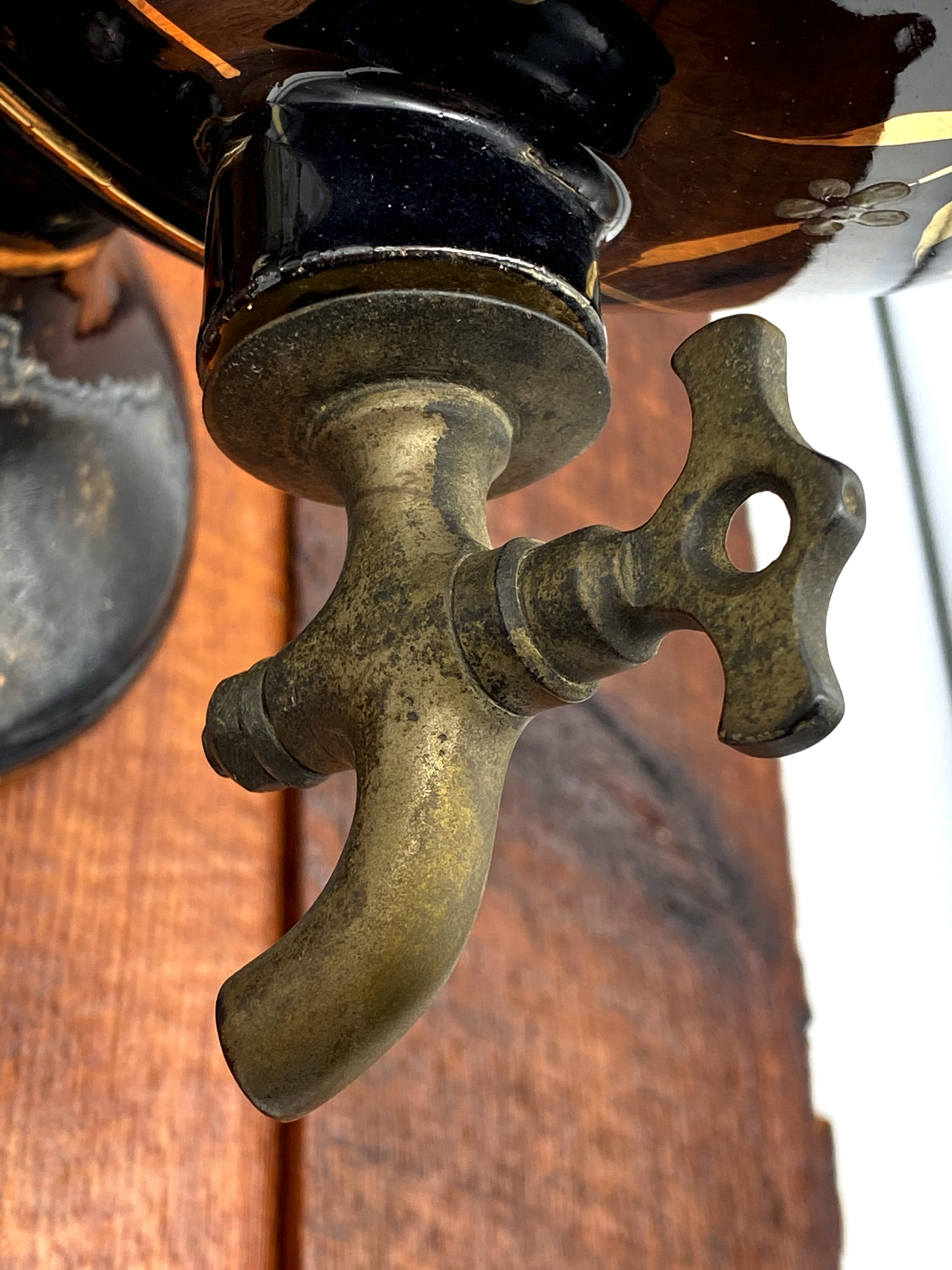 19th Century Victorian Jackfield Ceramic & Gilded Tea Urn Rare C1860 - Etsy