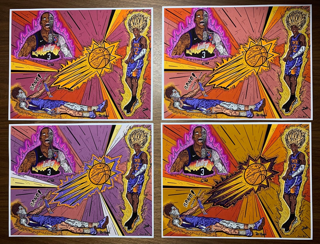 NBA Arizona Phoenix Suns Devin Booker Deandre Ayton Chris Paul CP3 ...