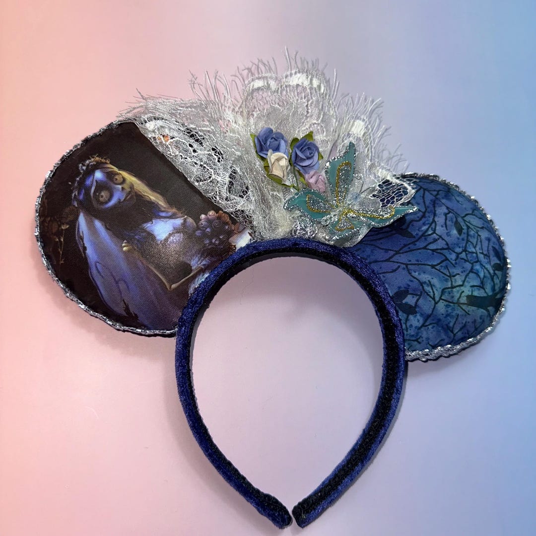 Disney Corpse Bride Headband | Disney Inspired Handmade Headband ...