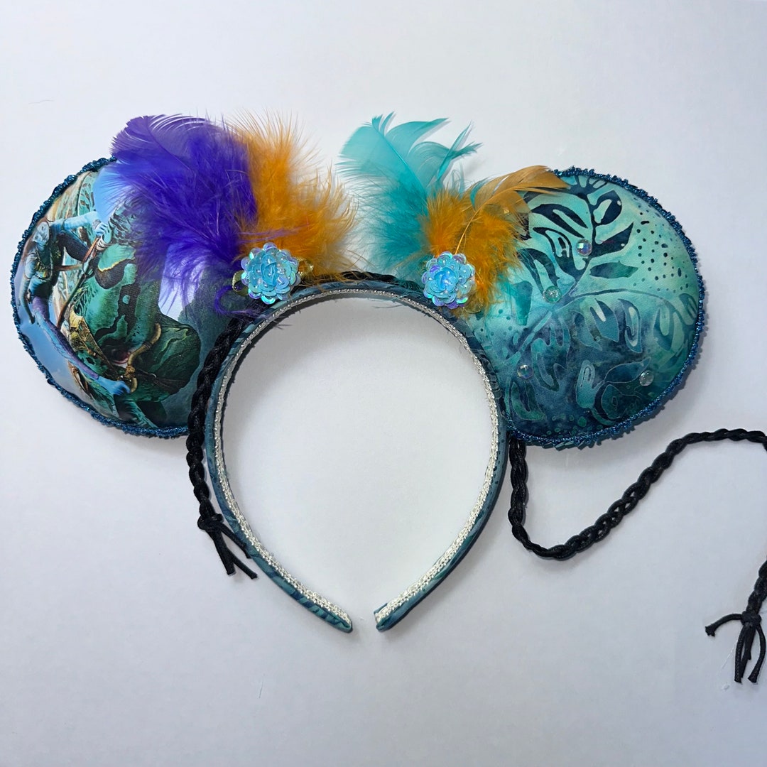 Avatar Neytiri Mouse Ears | Avatar Handmade Mouse Ears | Custom ...