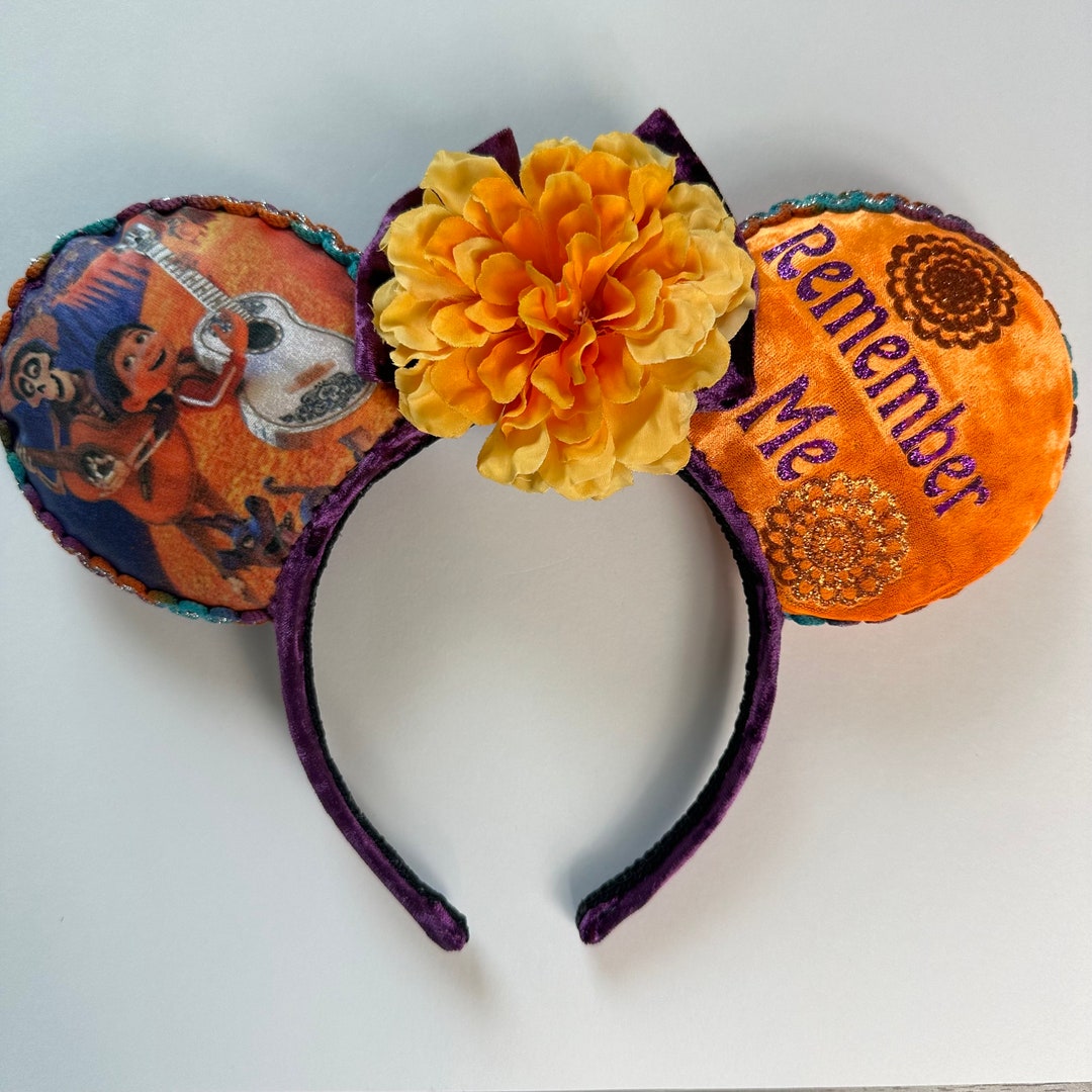 Coco Mouse Ears , Coco Inspired Handmade Headband , Disney Inspired ...