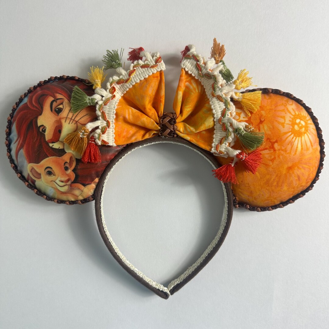 Lion King Mouse Ears | Lion King Simba Handmade Headband |disney ...