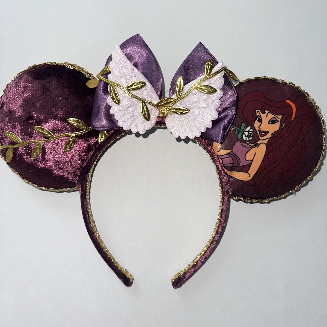 Hercules Megara Mouse Ears , Hercules Mouse Ears , Purple Mouse Ears ...