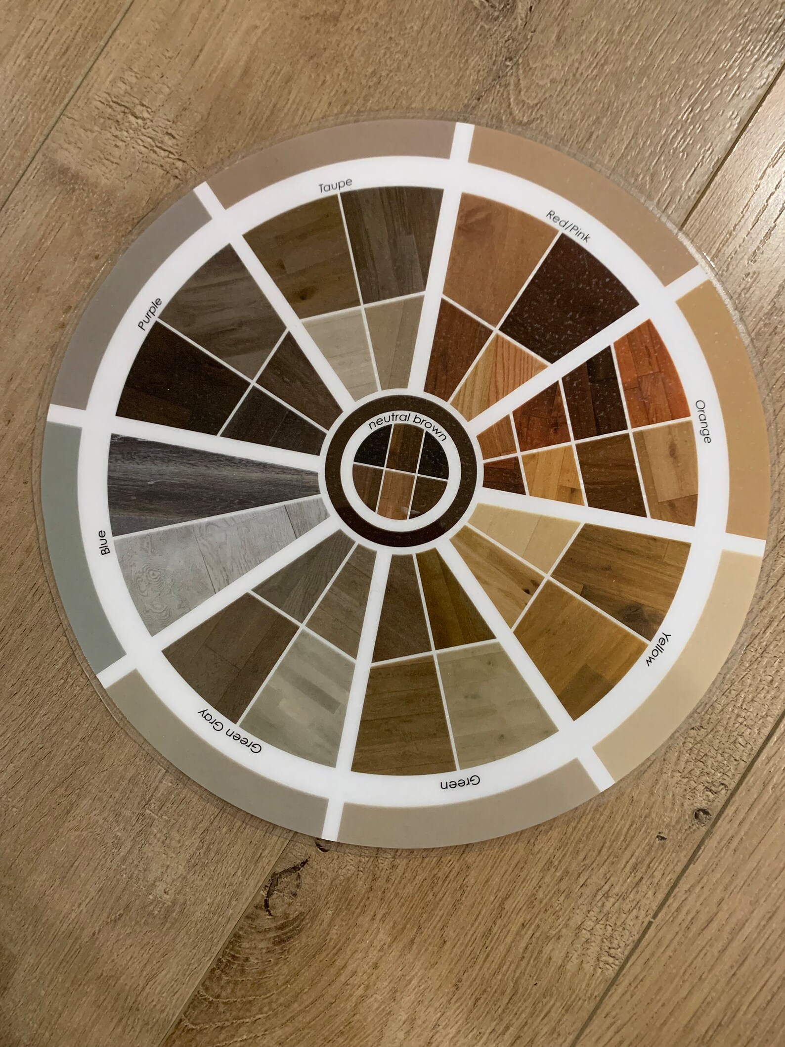 Wood Color Wheel Design Tool - Etsy Canada