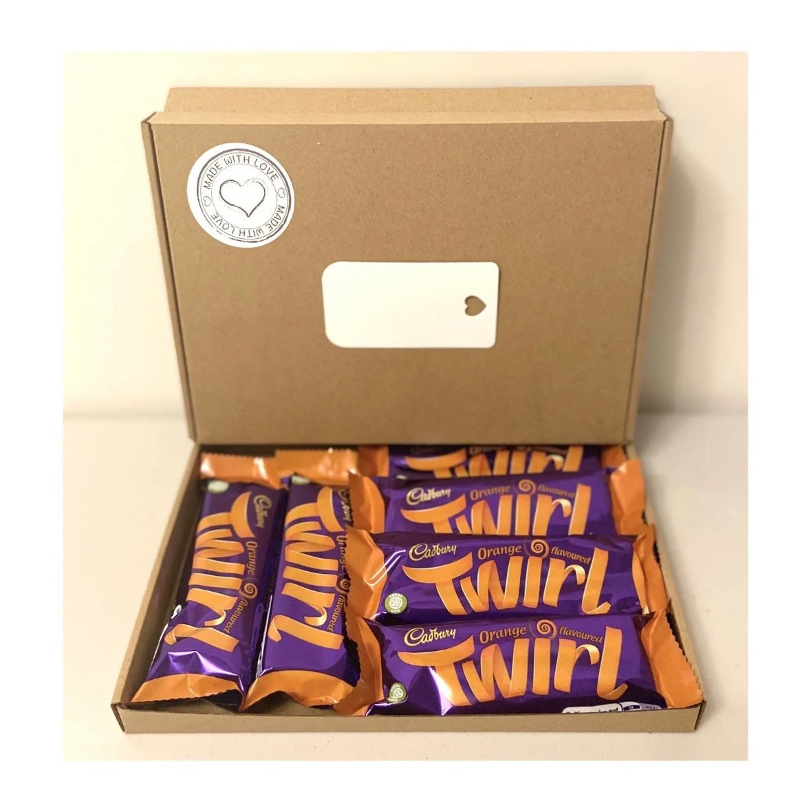 Cadbury Orange Twirl Chocolate Gift Box Hamper - Etsy