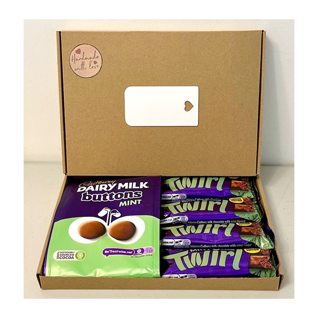 Cadbury Limited Edition Mint Twirl & Dairy Milk Mint Buttons - Etsy