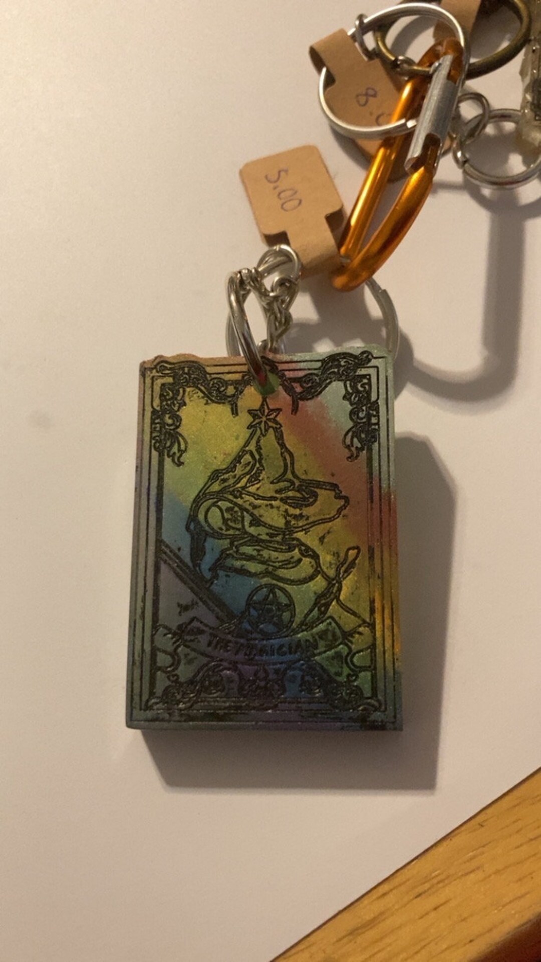 Tarot Keychain- the Magician - Etsy