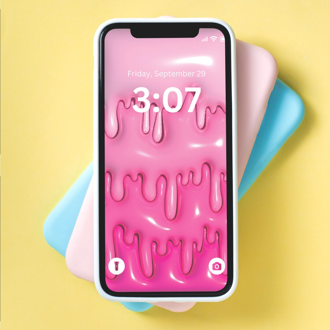 3D iPhone Wallpaper Digital Download Inflated Wallpaper Inflated Drip ...