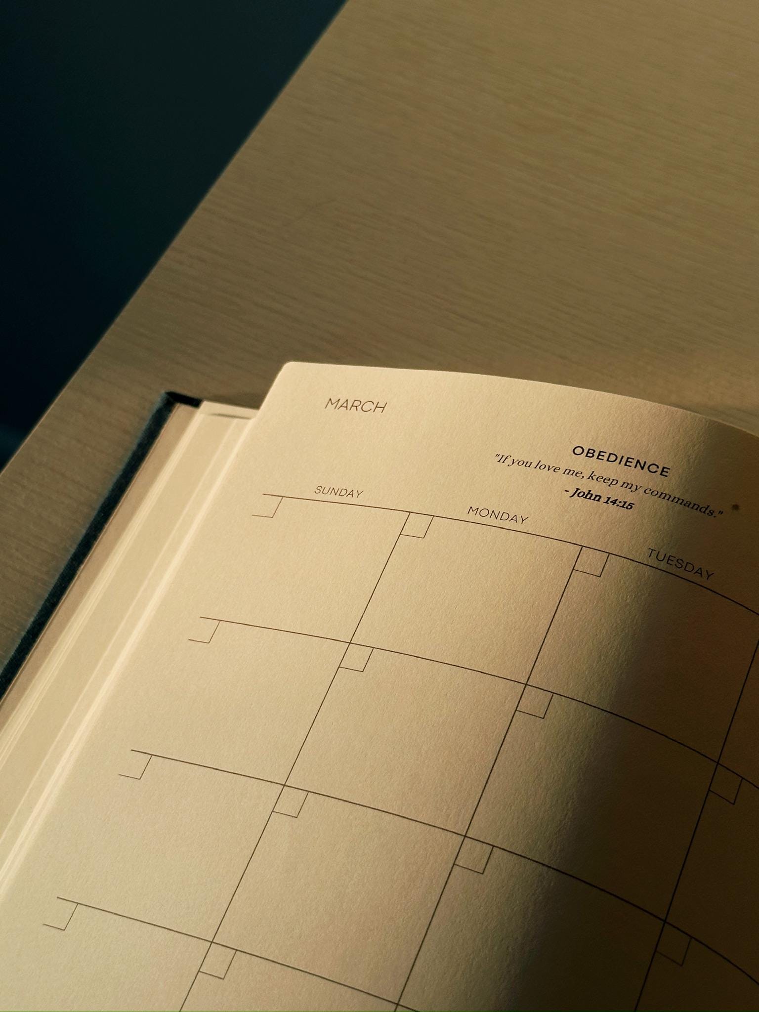 Faith-based Modern Planner - Christian Gift - Undated Christian Planner ...