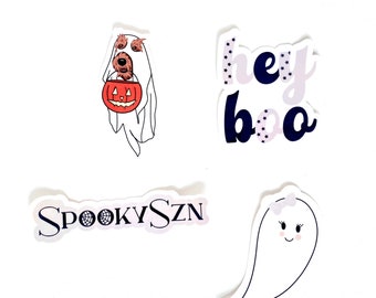 Hey Boo Stickers - Etsy