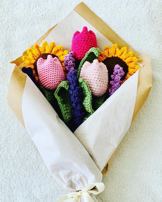 Ramos Flores a Ganchillo/flores a Crochet/gifts Idea/crochet - Etsy
