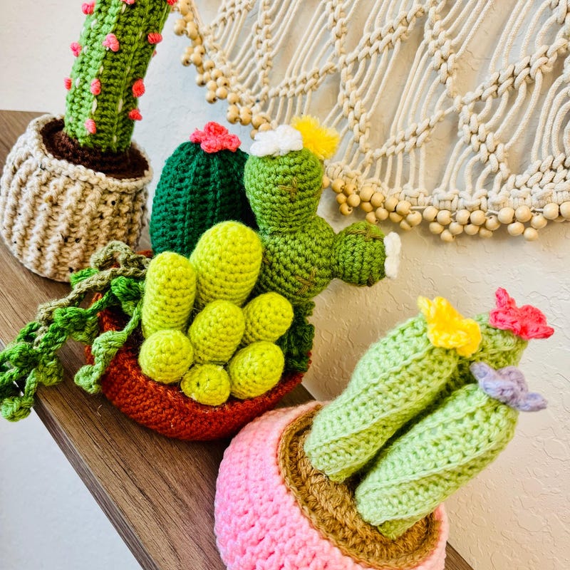 Crochet Cacti - Etsy