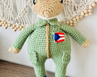 Sapo Concho in Crochet, Concho De Bad Bunny, Sapo Concho Plushie, Gift ...
