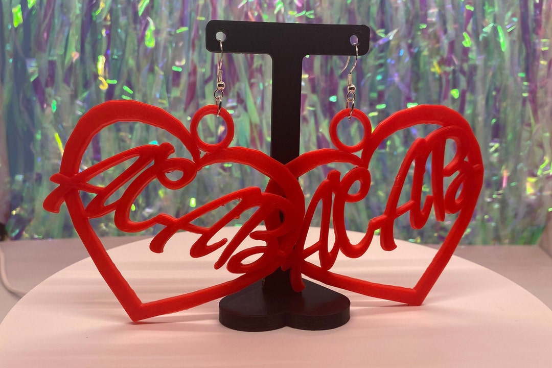 ACAB 3D Printed Earrings, ACAB, Protest Jewelry | Punk Political ...