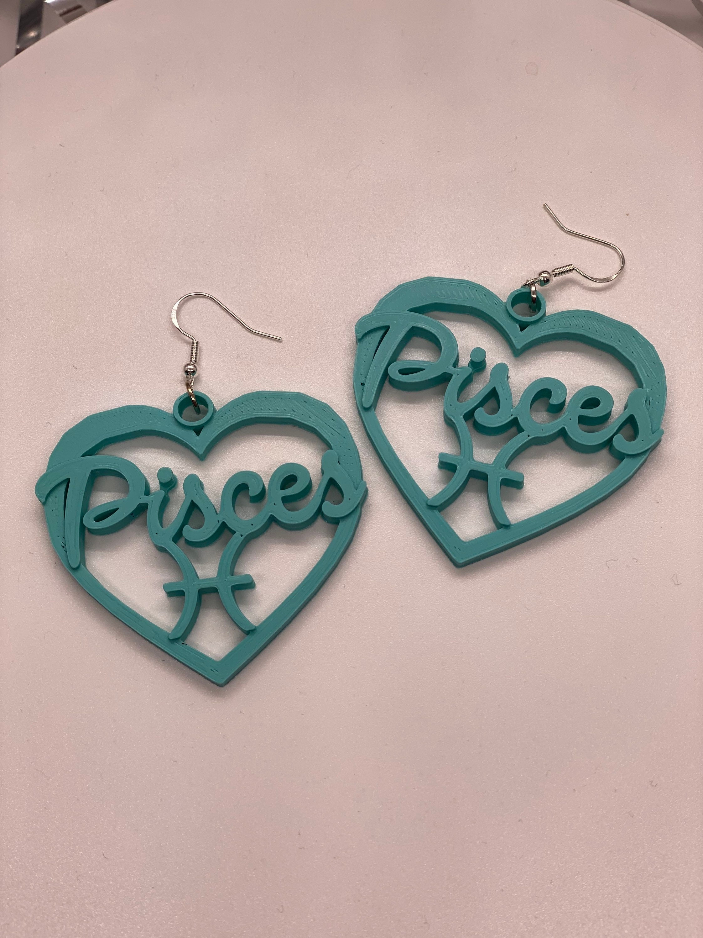 What's Your Sign Symbol 3D Printed Earrings Zodiac | Etsy