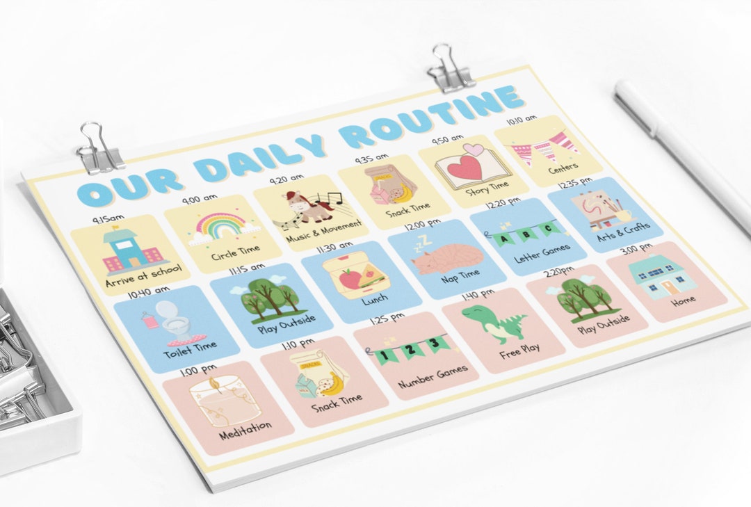 Preschool Calendar Board/ Preschool Worksheets/ Preschool Printables ...