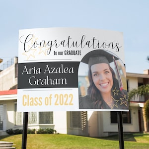 Graduation Yard Sign / Custom Graduation Yard Sign / Graduation Lawn ...
