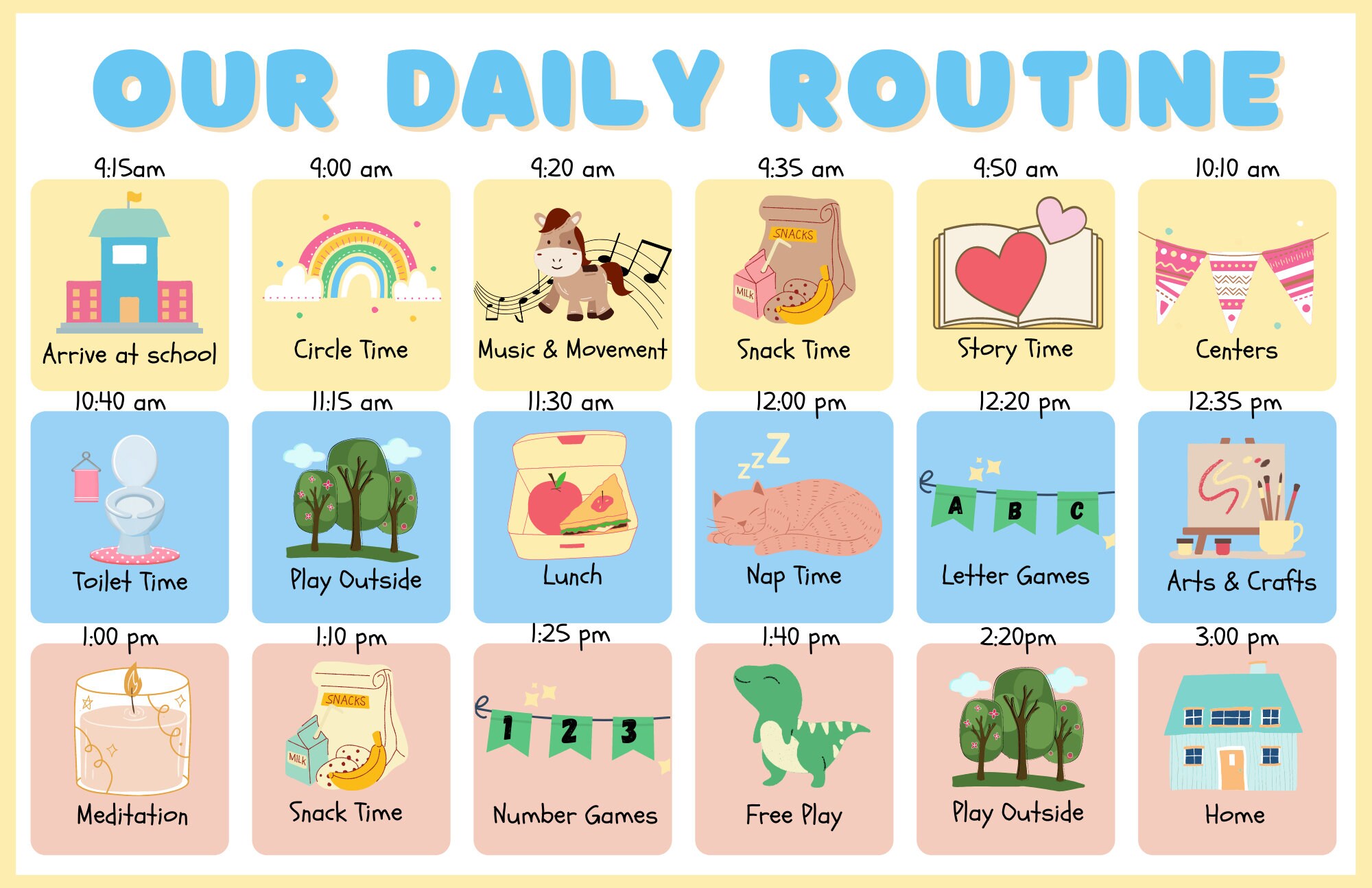 Preschool Calendar Board/ Preschool Worksheets/ Preschool Printables ...