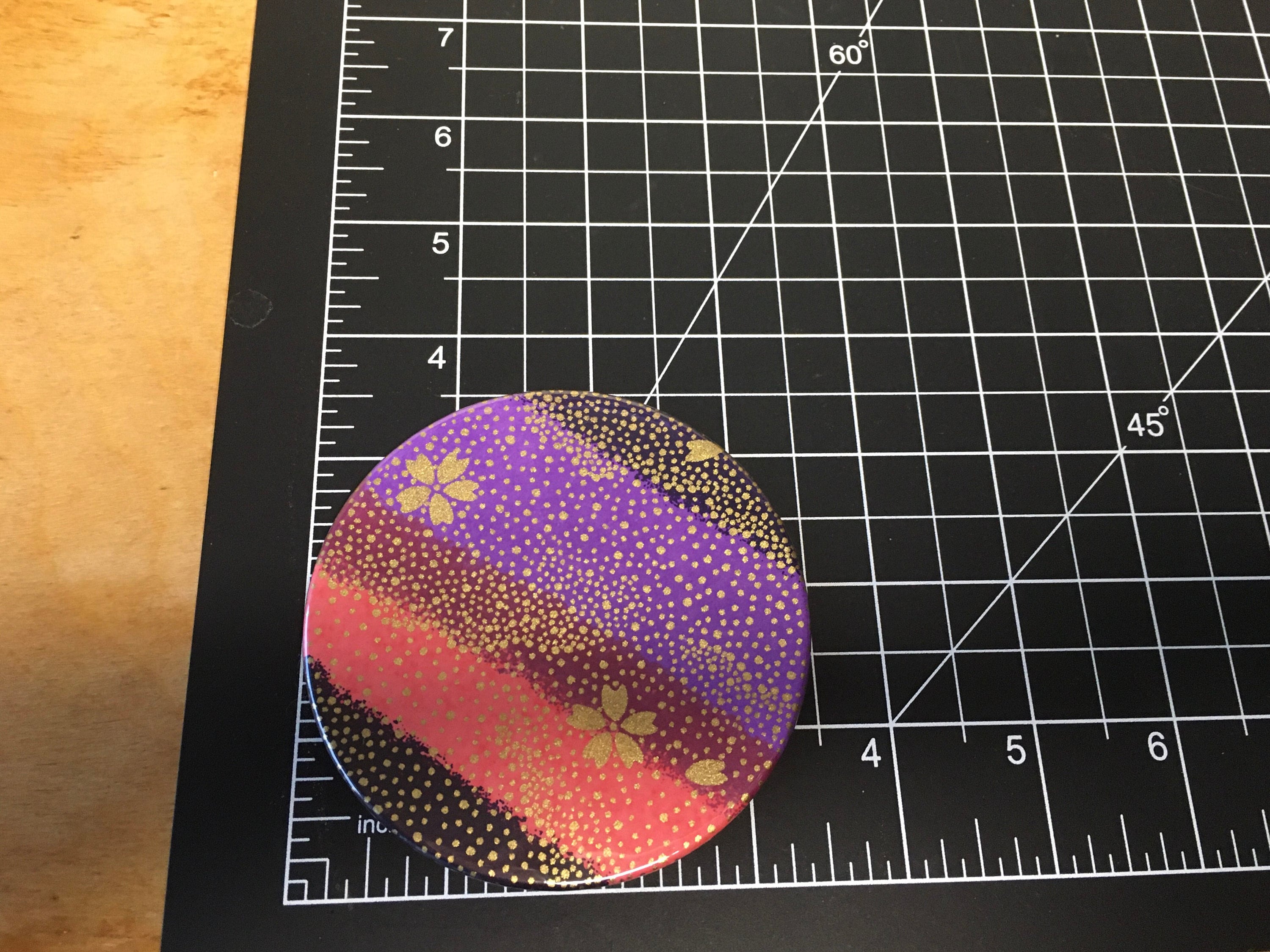 Set of 4 Pink Cherry Blossom Japanese Paper Coaster - Etsy