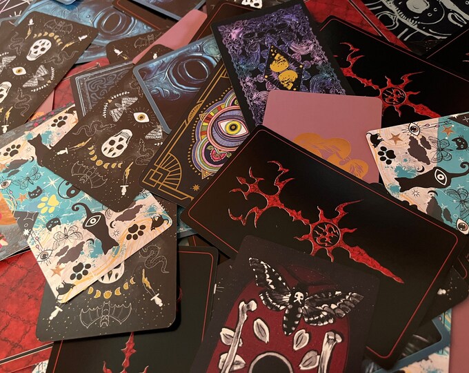 Special Dark/creepy Halloween Theme Random Tarot Card Draws, Single ...