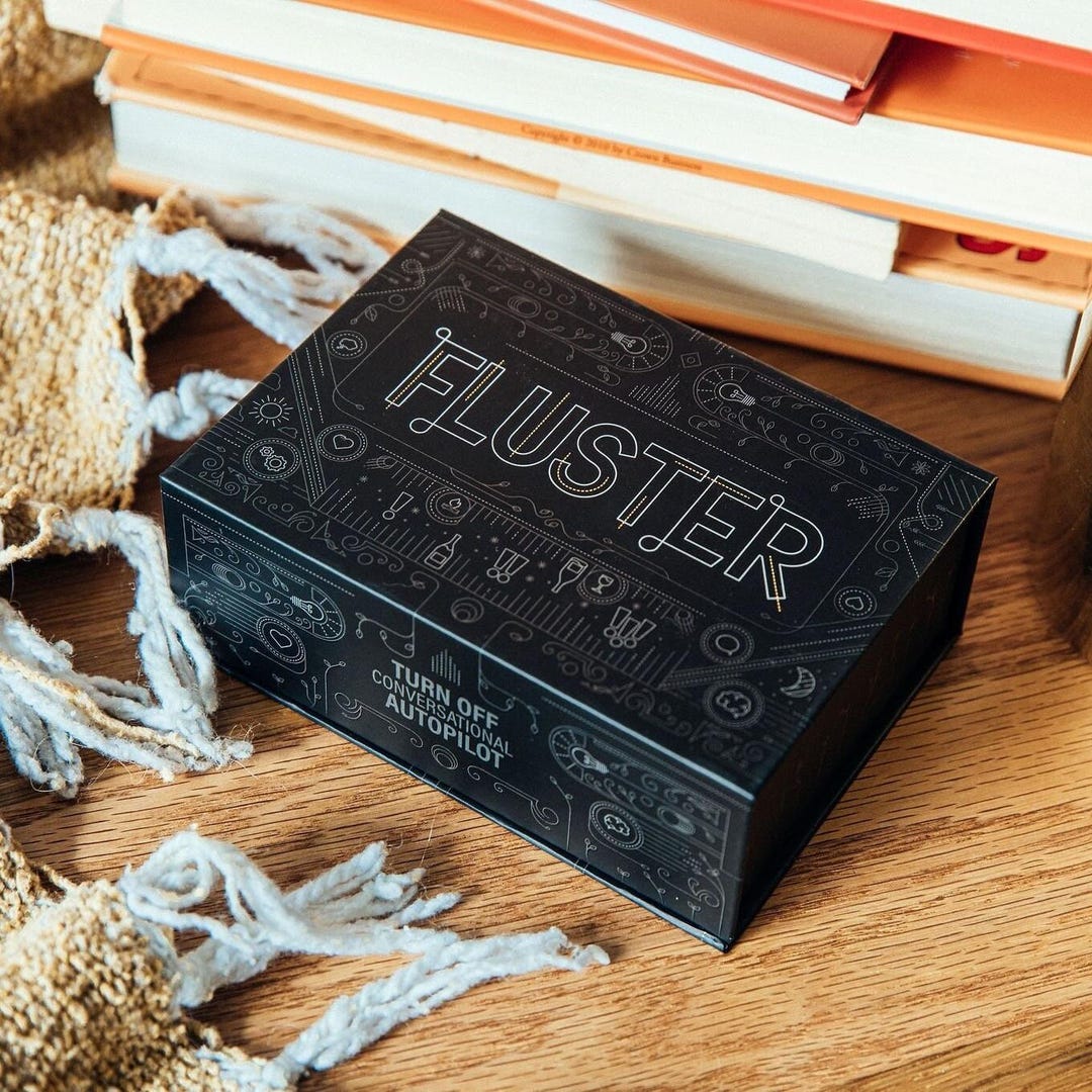 FLUSTER: the Social Card Game of Unusual Questions. 100 Conversation ...