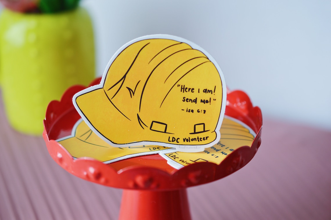 English LDC Sticker here I Am Send Me Isaiah - Etsy