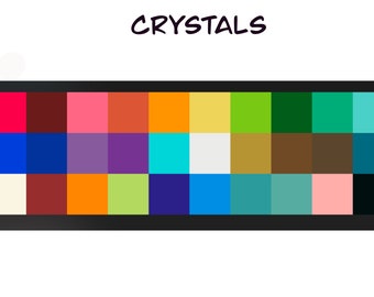 Crystal Inspired Procreate Color Palettes for Ipad, 10 Palettes 300 ...
