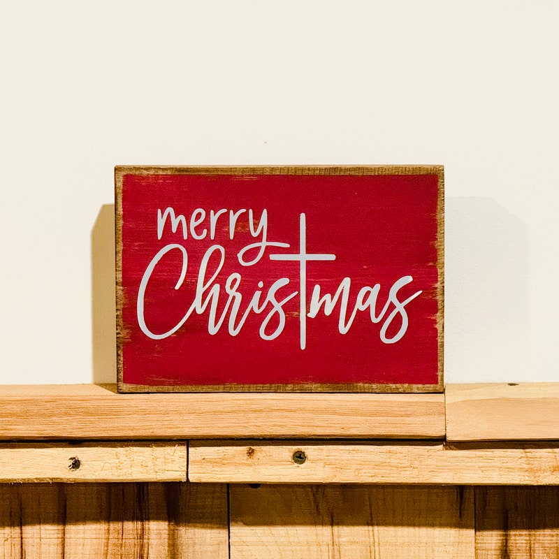 Mini Christmas Signs - Etsy