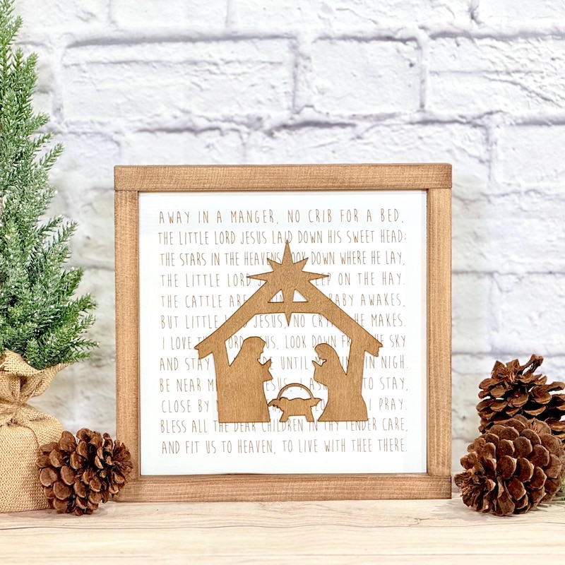 Nativity Sign - Etsy
