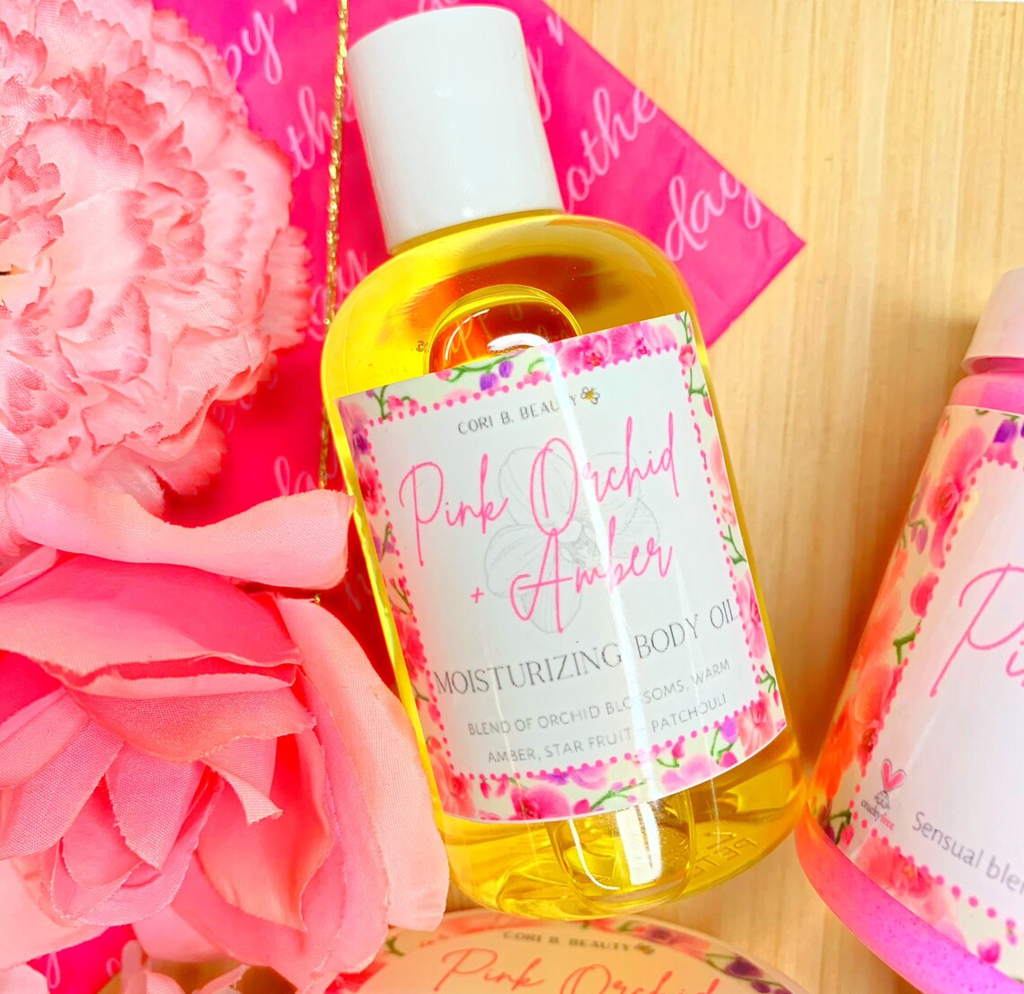Aceite Corporal Orgánico Aceite Corporal Para Las Mujeres Etsy