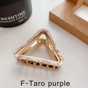Metal Triangle Hair Claw, Hair Claw Clamp, Acetate Hair Clip, Fashion ...