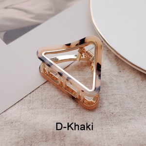 Metal Triangle Hair Claw, Hair Claw Clamp, Acetate Hair Clip, Fashion ...
