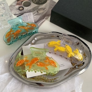Cute Goldfish Acetate Hair Claws, Kawaii Goldfish Hair Claw Clips ...