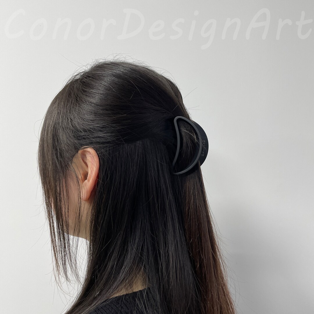 Hollow Arc Hair Claw,geometry Hair Claw,matte Hair Claw,hair Claw for ...