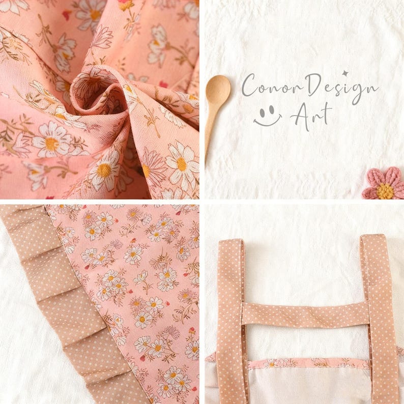 Custom Embroidered Name Apron,personalized Chef Cooking Apron,ruffle ...
