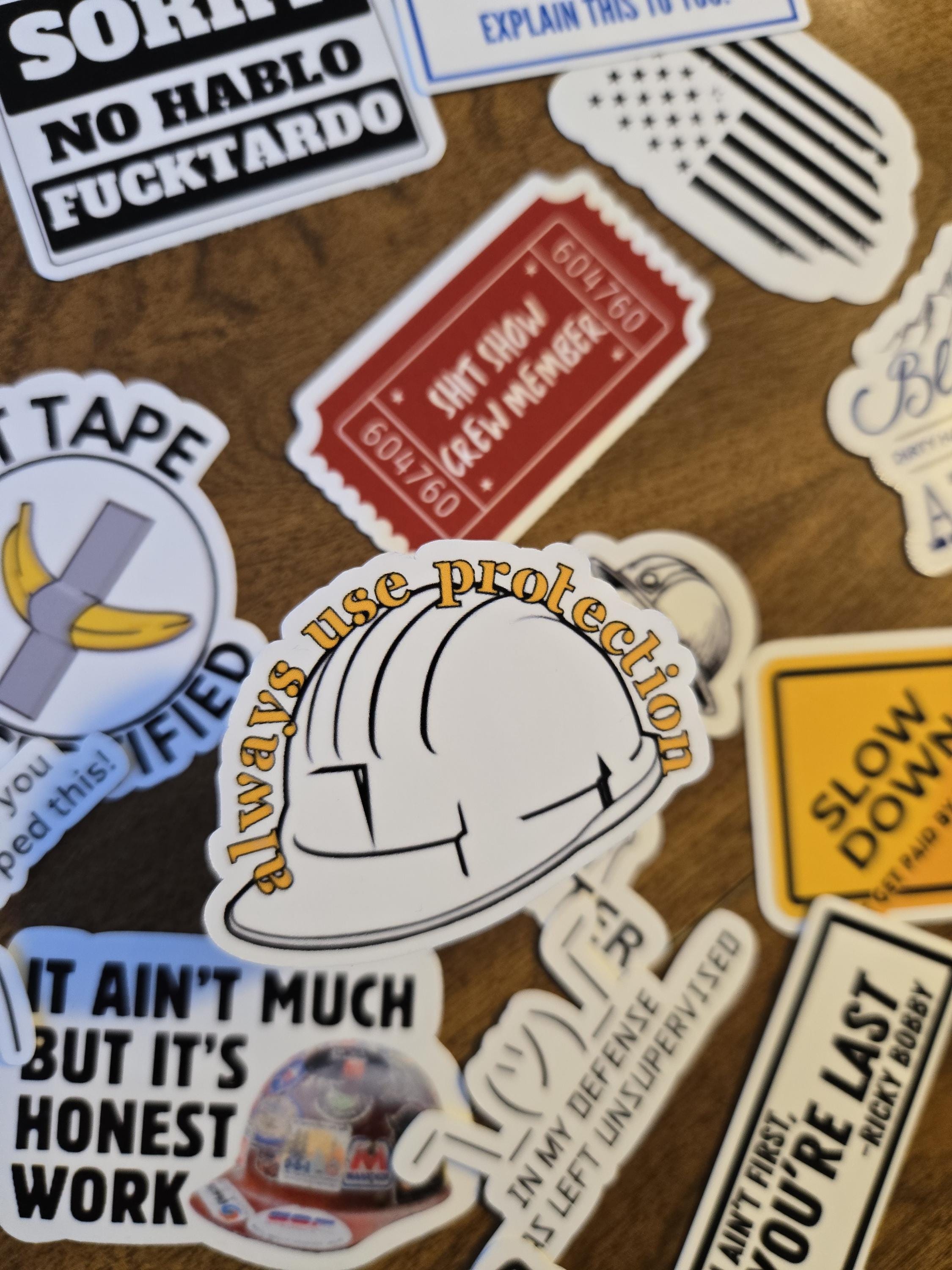 Hard Hat Stickers, Blue Collar Stickers, Construction, Boilermaker ...