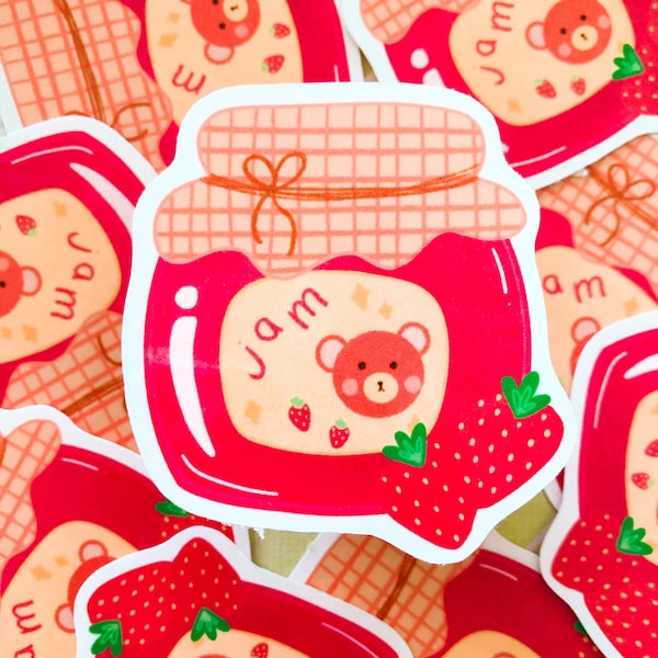 Fruit Jam Stickers - Etsy
