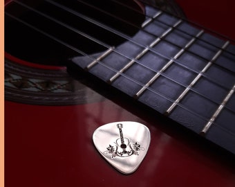 Gold Guitar Pick - Etsy