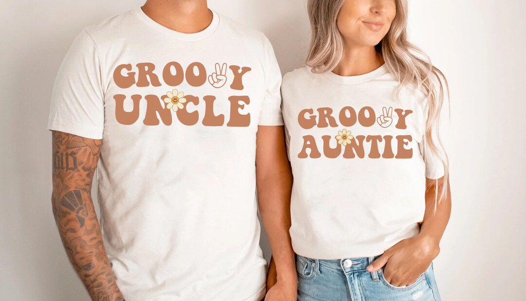 Personalized Groovy Uncle Shirt, Groovy Daddy Shirt, Groovy Auntie ...