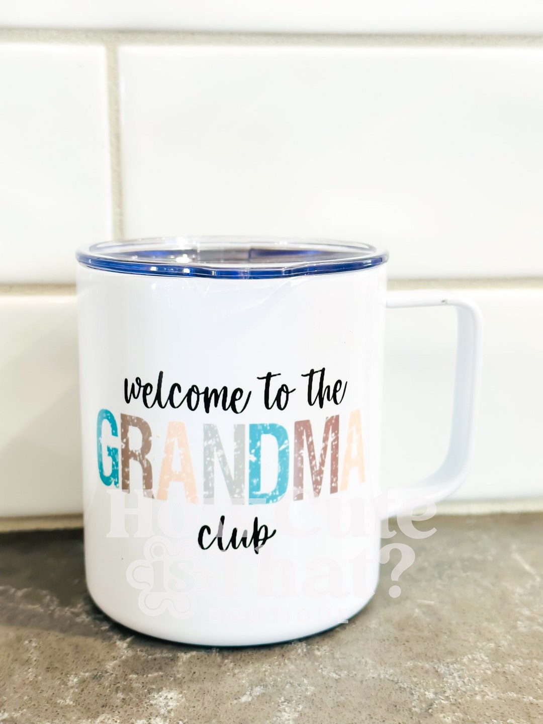 Welcome to the Grandma Club Coffee Mug, New Grandma Gift, Grandma Club ...