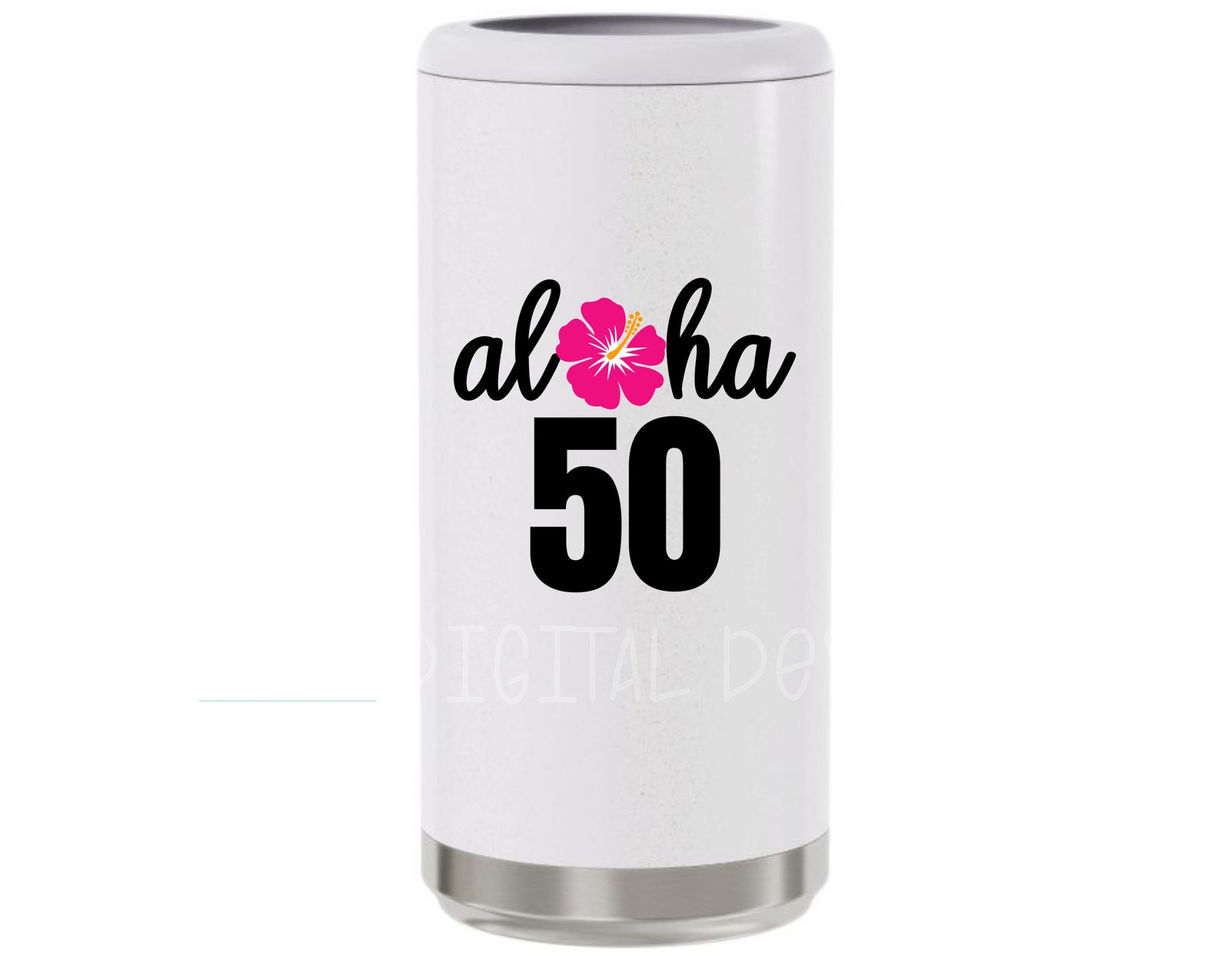 Aloha 50 Svg 50 SVG 50th Birthday SVG File Aloha With - Etsy