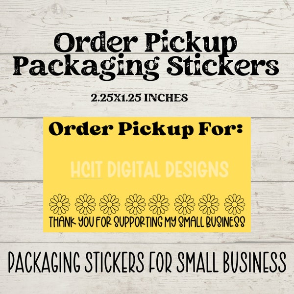 Small Business Pickup Labels - Etsy