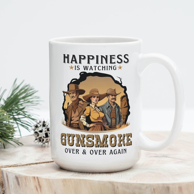 Gunsmoke Fan Mug: Western TV Show Gift, Cowboy Coffee Mug - Etsy
