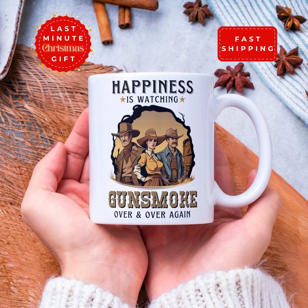 Gunsmoke Fan Mug: Western TV Show Gift, Cowboy Coffee Mug - Etsy