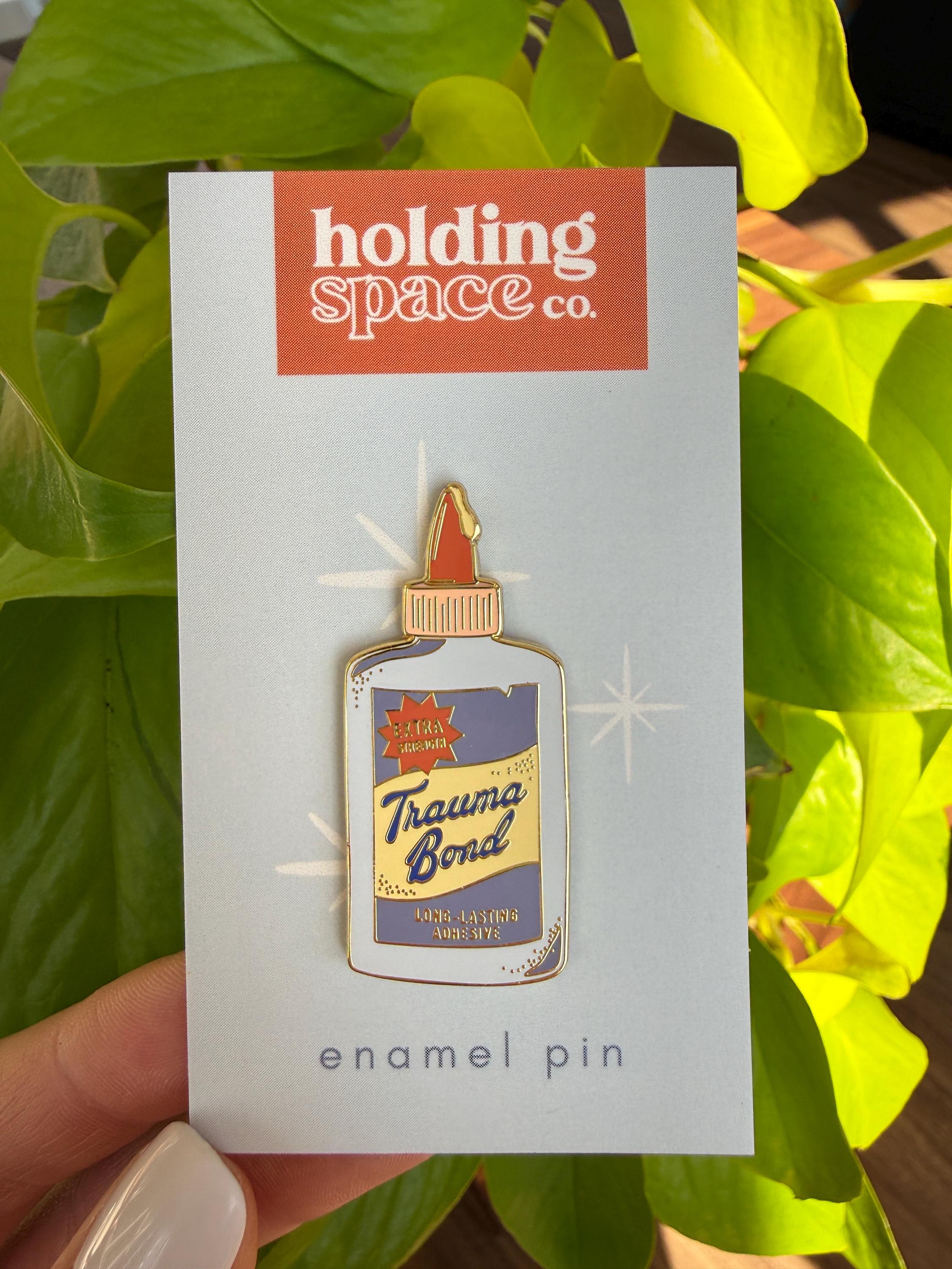 Trauma Bond Enamel Pin - Etsy